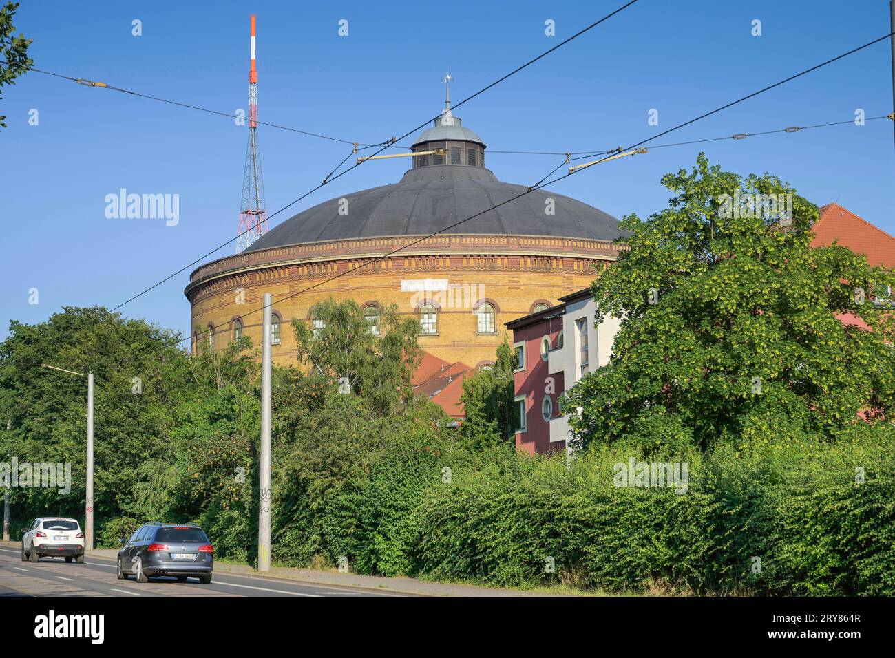 Alter Gasometer, Panometer von Yadegar Asisi, Richard-Lehmann-Straße ...