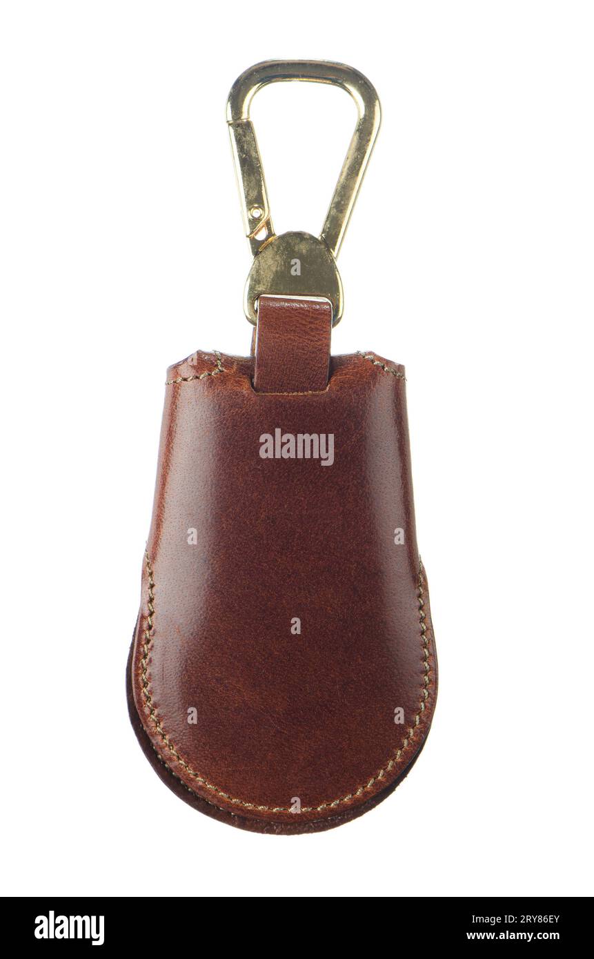 Leather key chain Stock Photo - Alamy