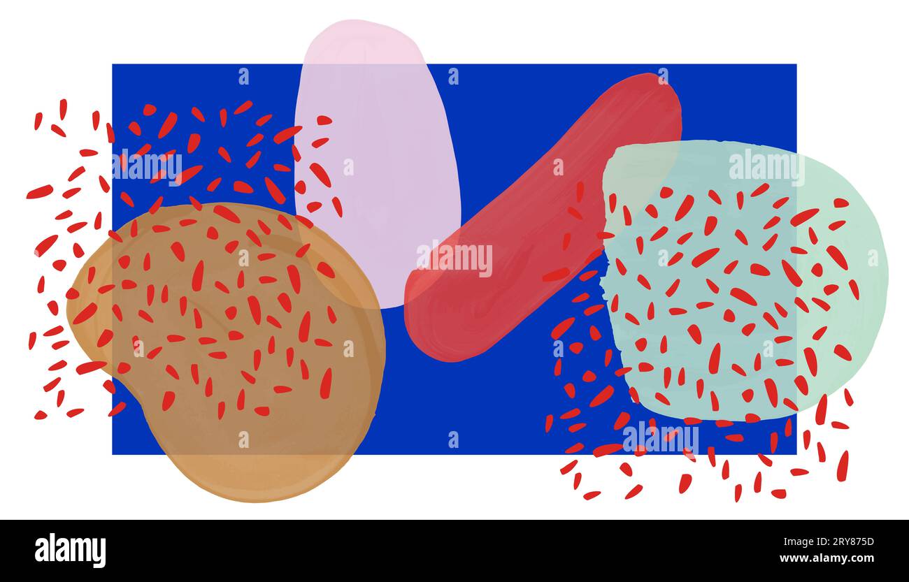 Set of vectorized abstract design elements. Template for logo, branding ...