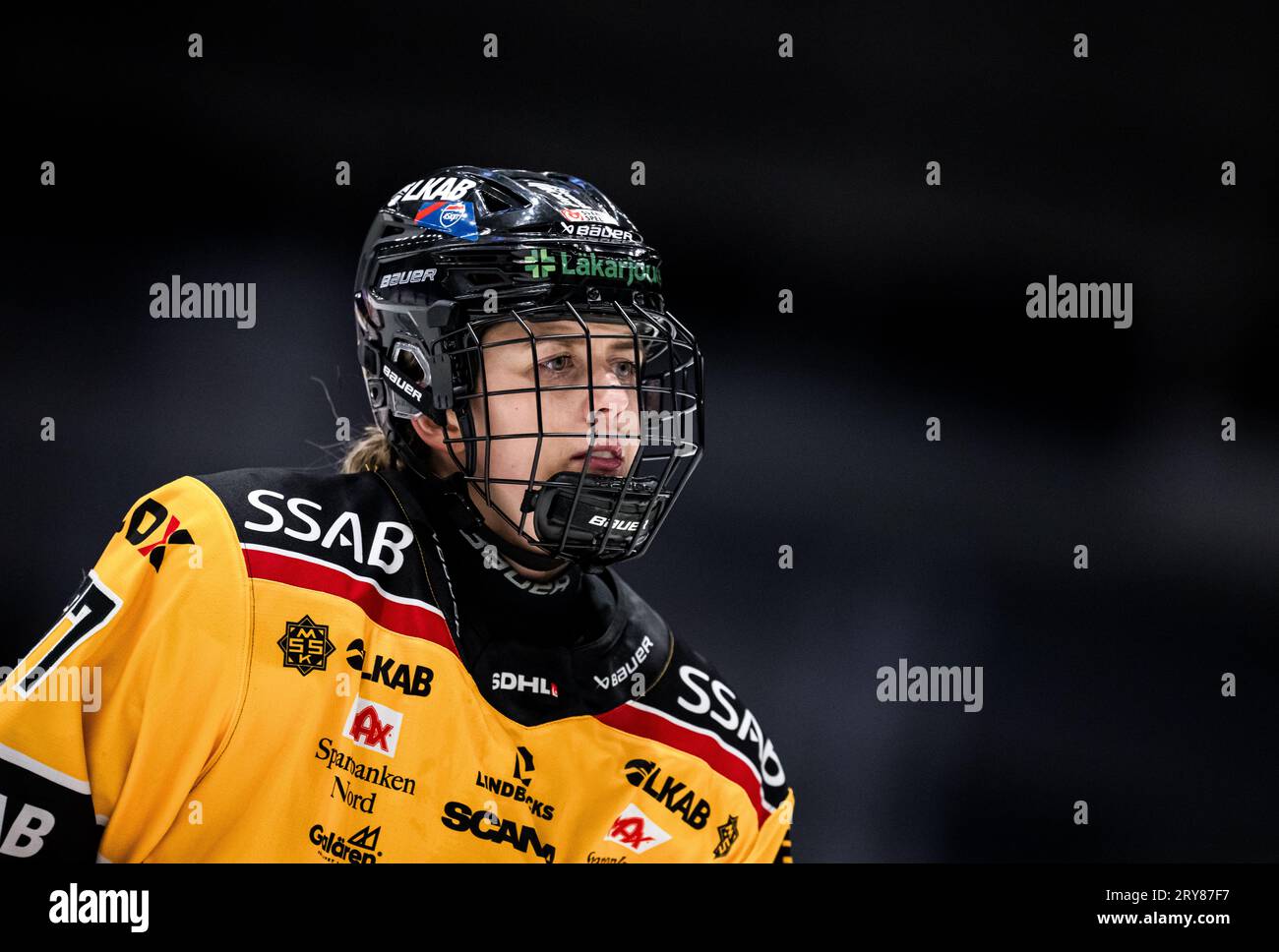 Stockholm, Sverige. 29th Sep, 2023. 230929 Luleås Linnea Johansson ...