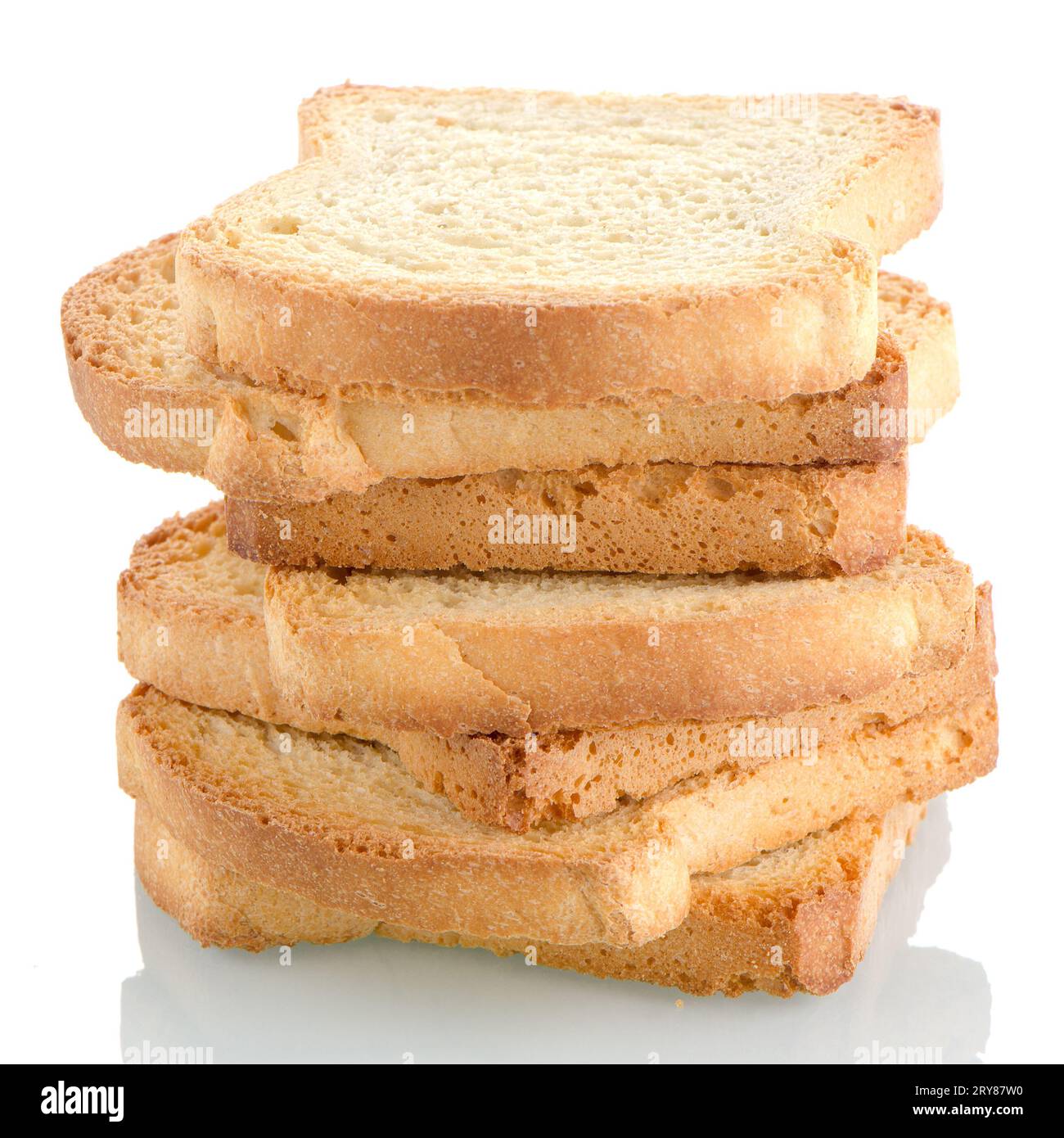 Pile fresh toasts bread hi-res stock photography and images - Alamy