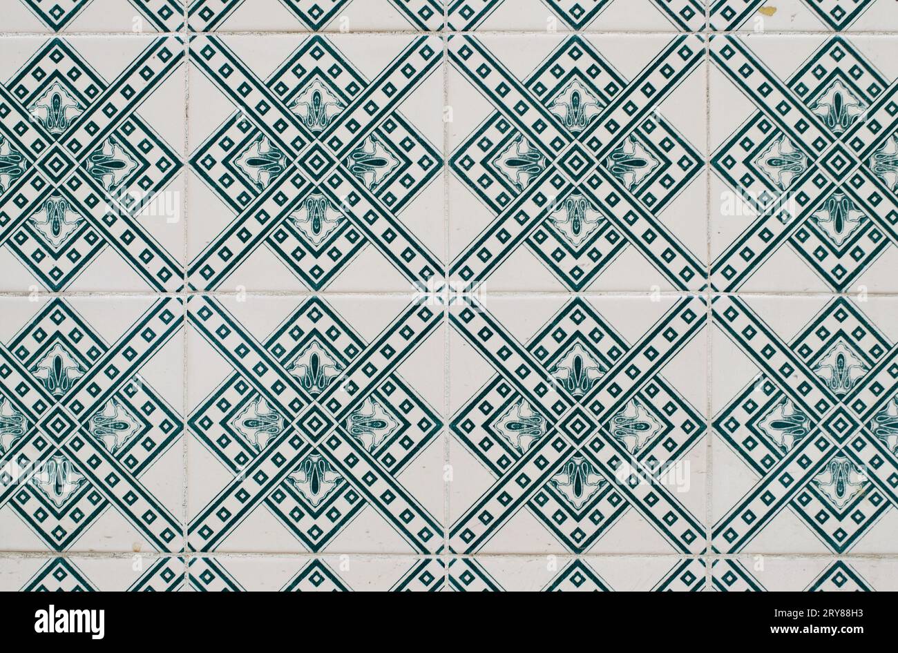 Ornamental old tiles Stock Photo - Alamy