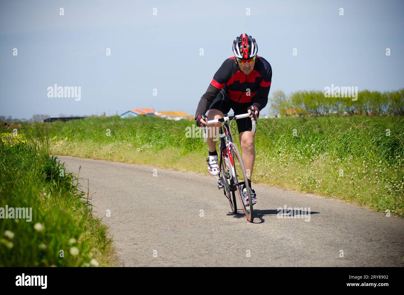 Cyclist train hi-res stock photography and images - Alamy