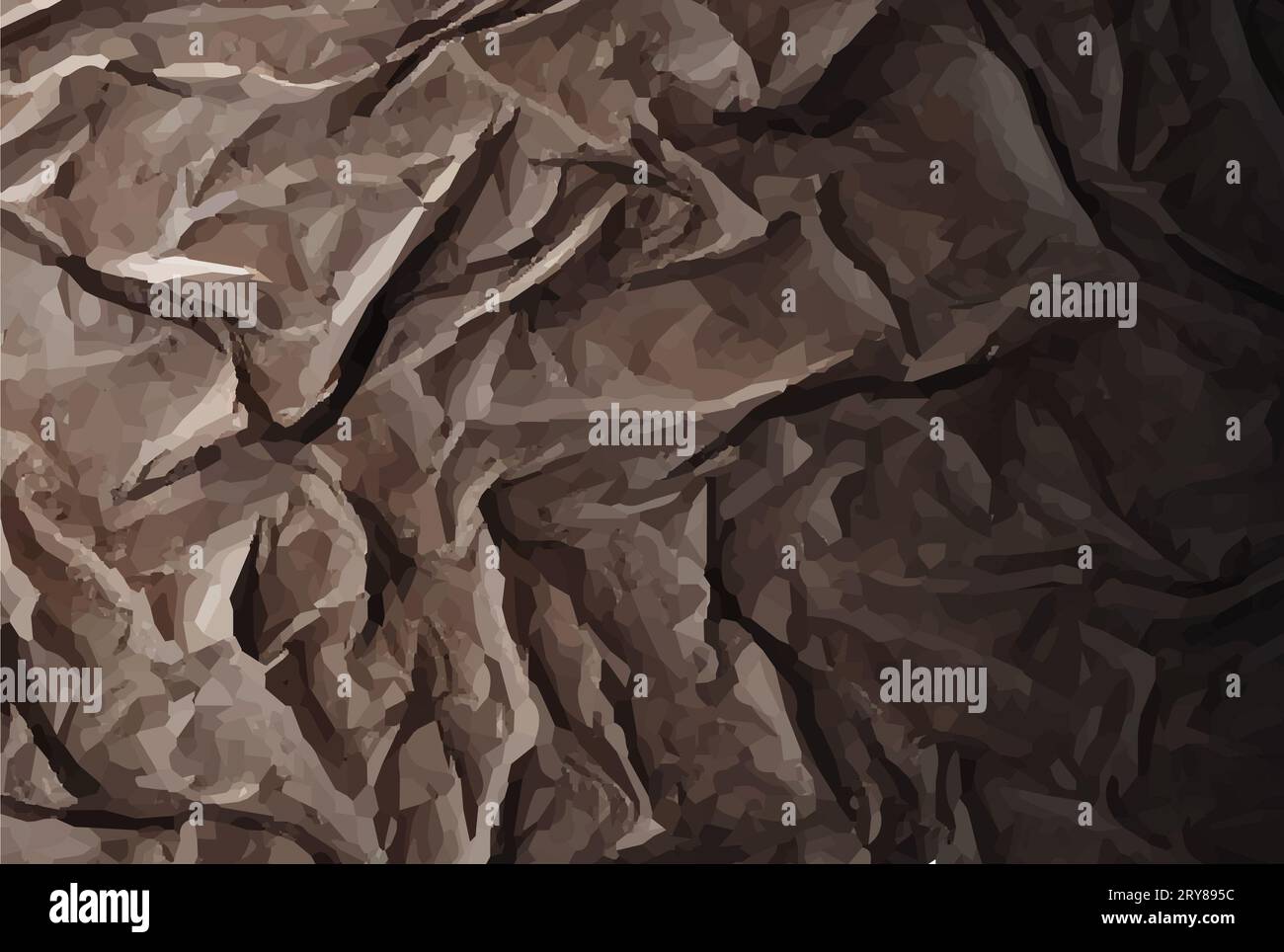 Light brown stone texture. Rough mountain surface. Close-up. Stone wall ...