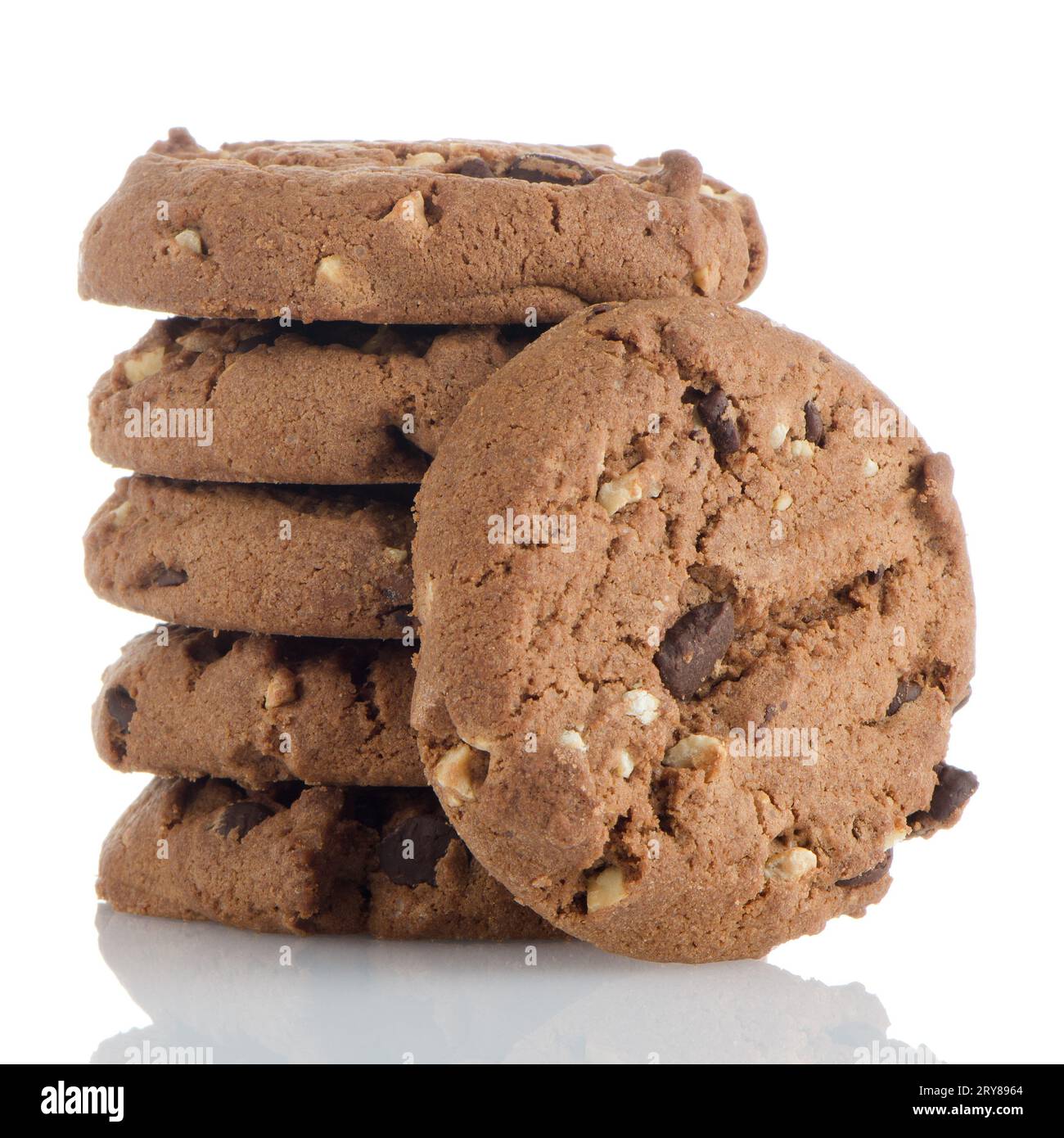 Homemade chocolate cookies Stock Photo - Alamy