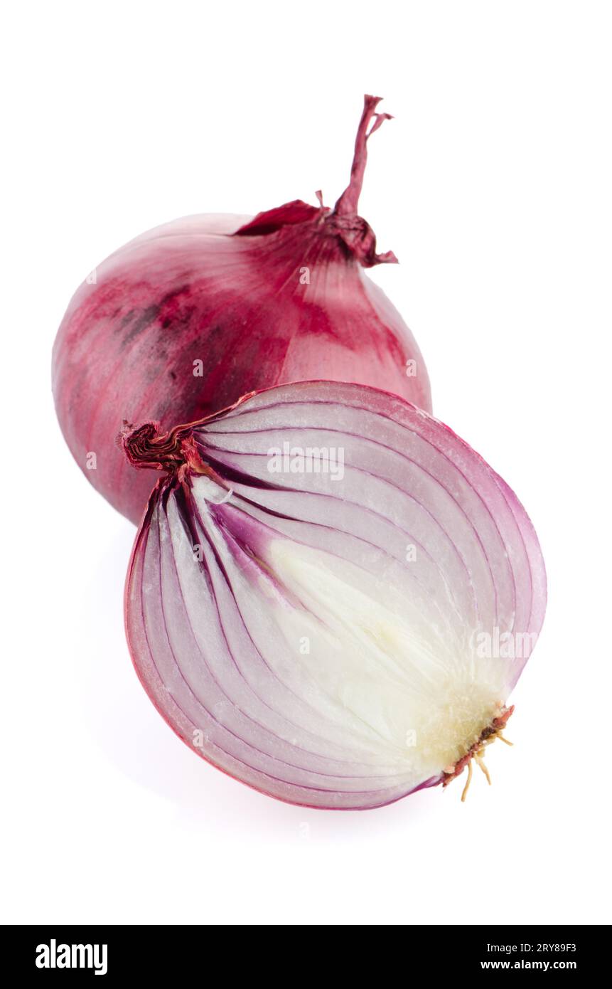 Fresh red raw onions hi-res stock photography and images - Alamy