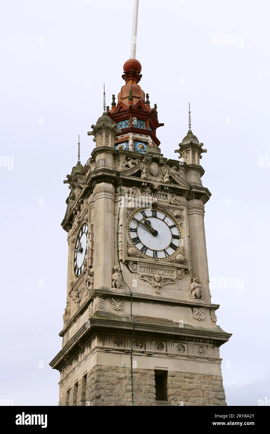 Jubilee Clock Tower, Marine Drive, Margate, Isle of Thanet, Kent ...