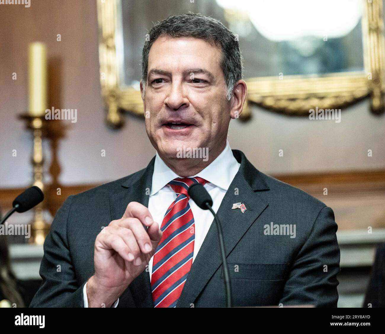 Washington, United States. 29th Sep, 2023. U.S. Representative Mark ...