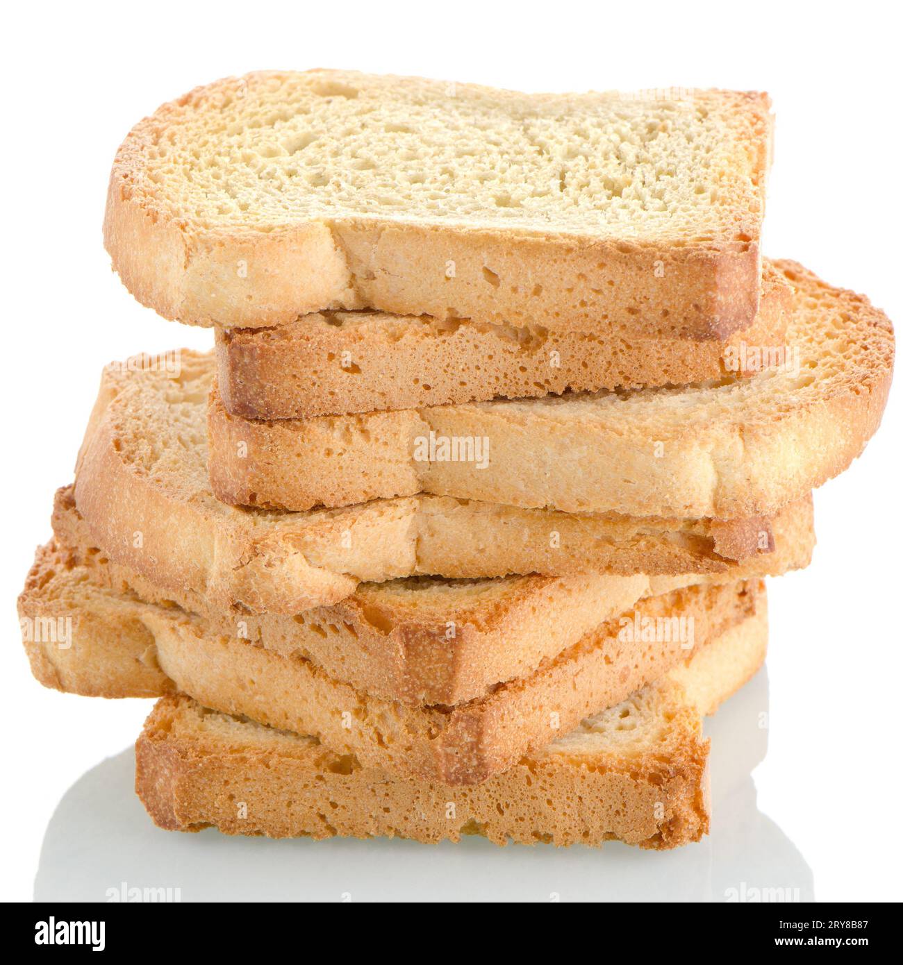 Toast bread slices stacked hi-res stock photography and images - Alamy