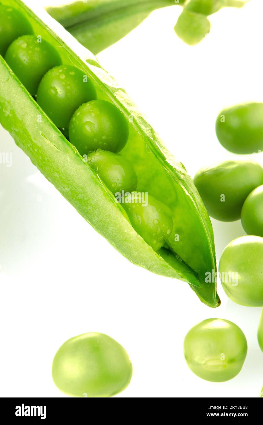 Green food pod hi-res stock photography and images - Alamy