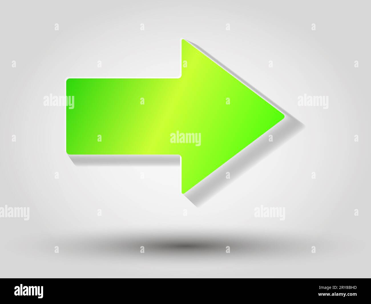 Green arrow hi-res stock photography and images - Alamy