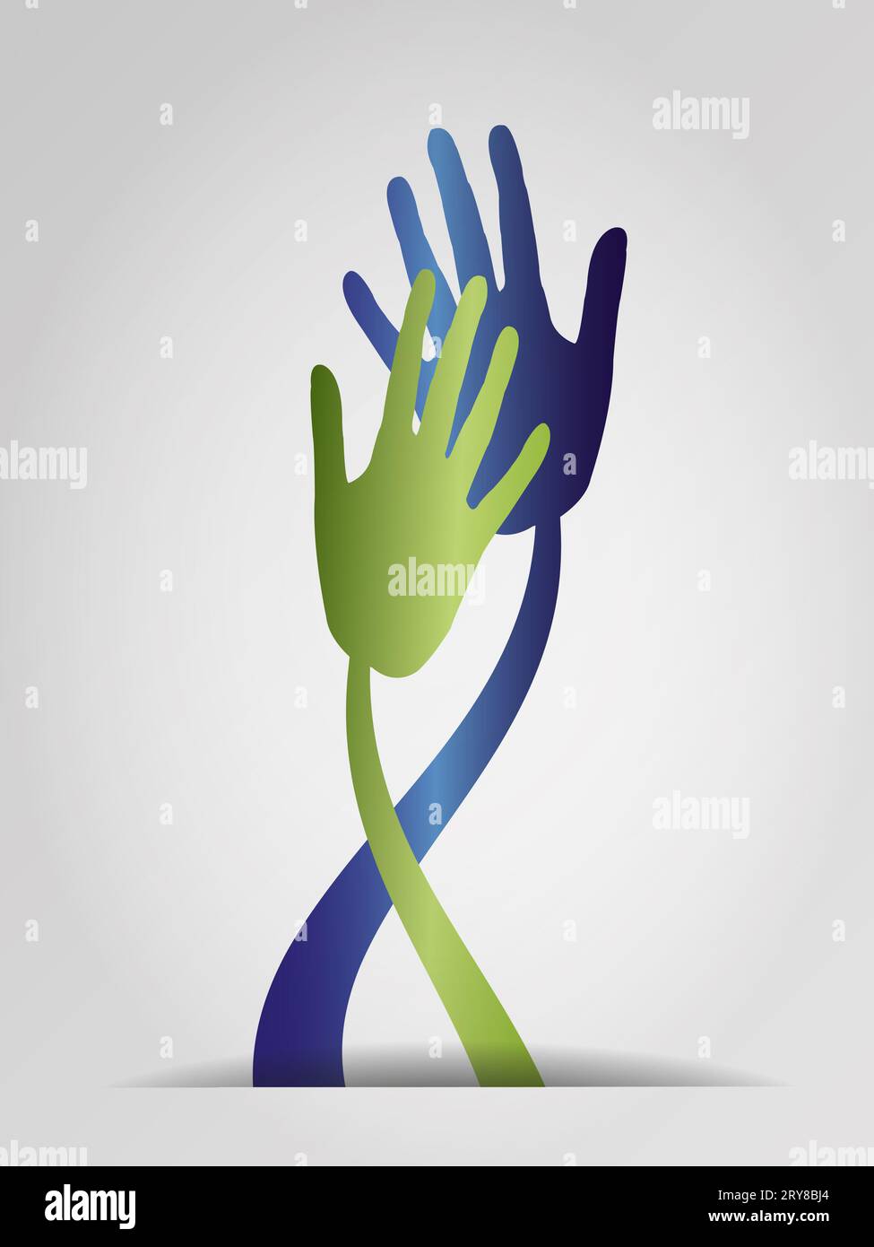 Abstract hands hi-res stock photography and images - Alamy