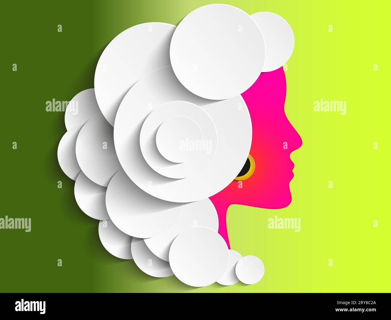 Baroque hair hi-res stock photography and images - Alamy