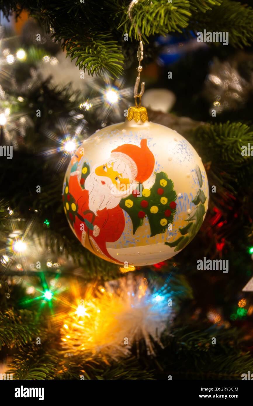 Beautiful christmas tree bauble on hi-res stock photography and images ...