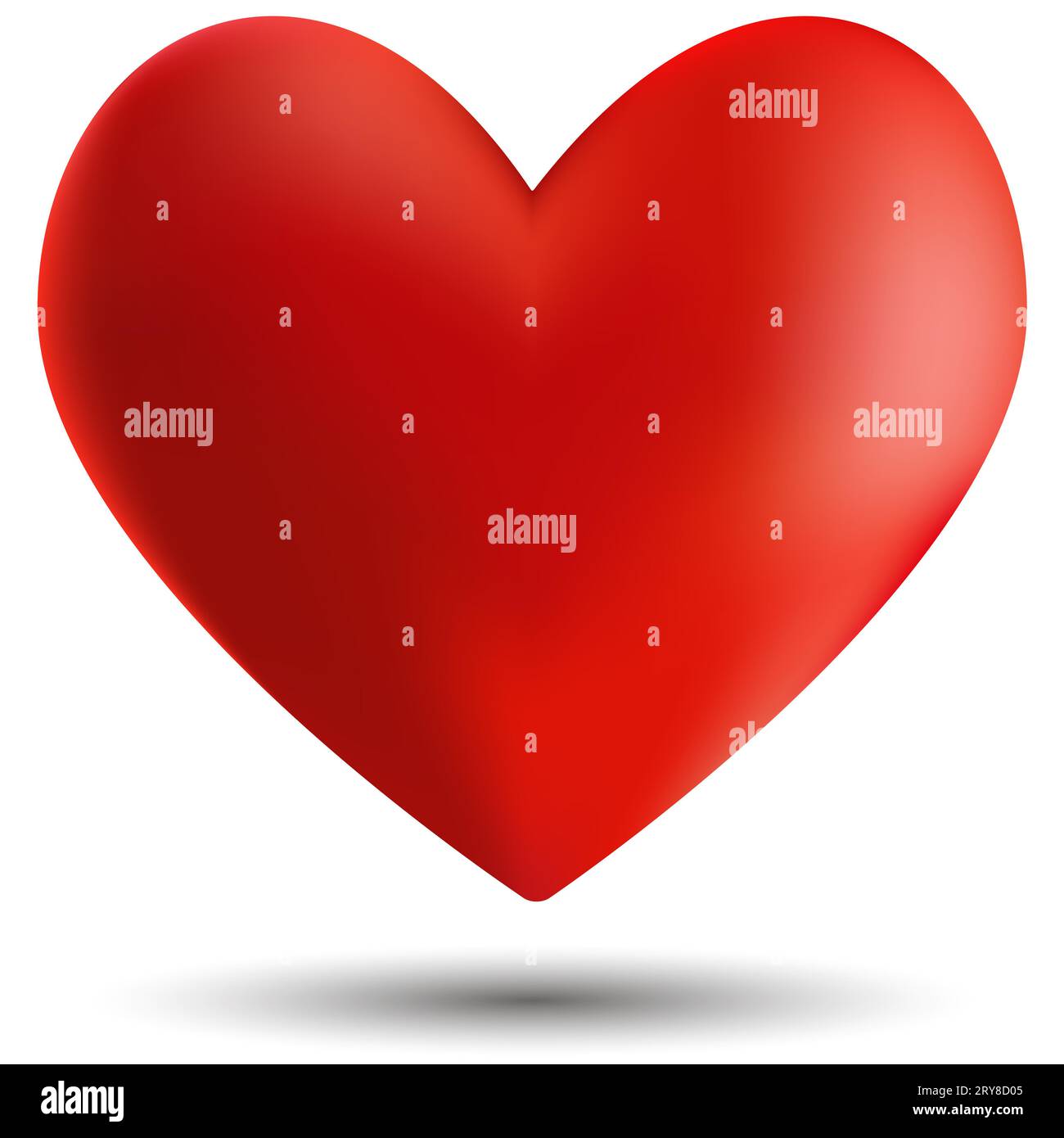 Simple heart illustration hi-res stock photography and images - Alamy