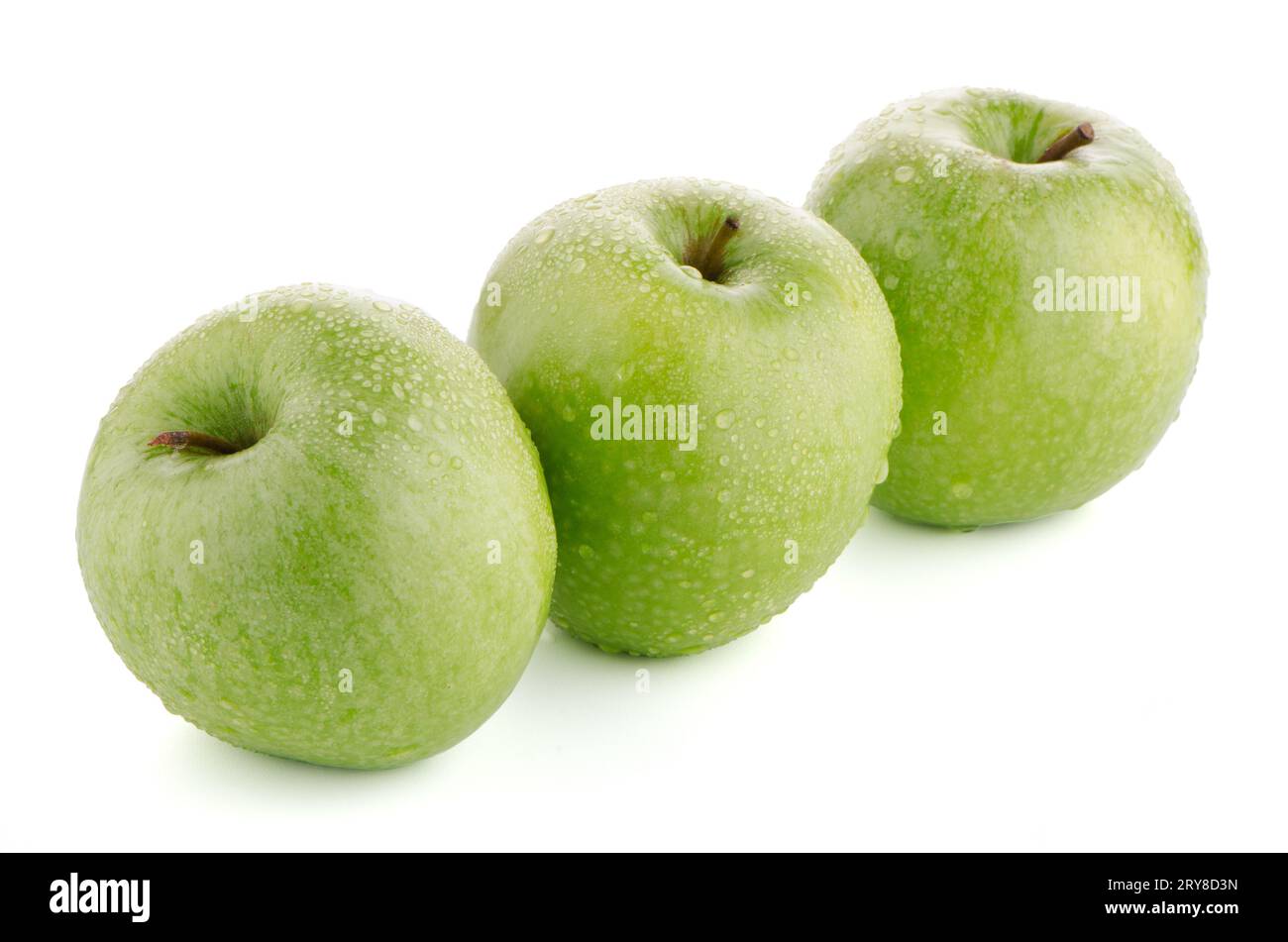 Green apple fruits Stock Photo - Alamy