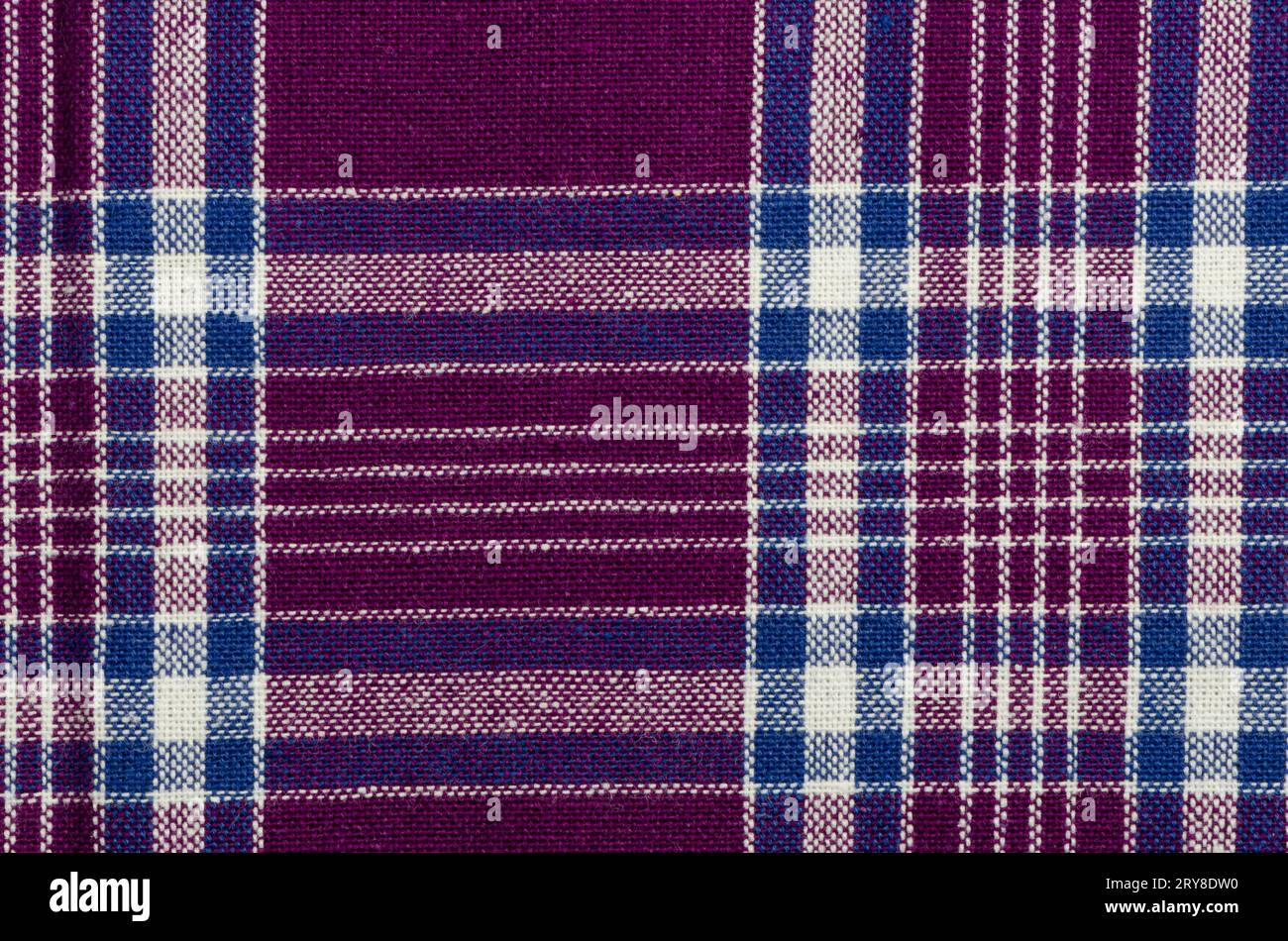 Blue plaid design hi-res stock photography and images - Alamy