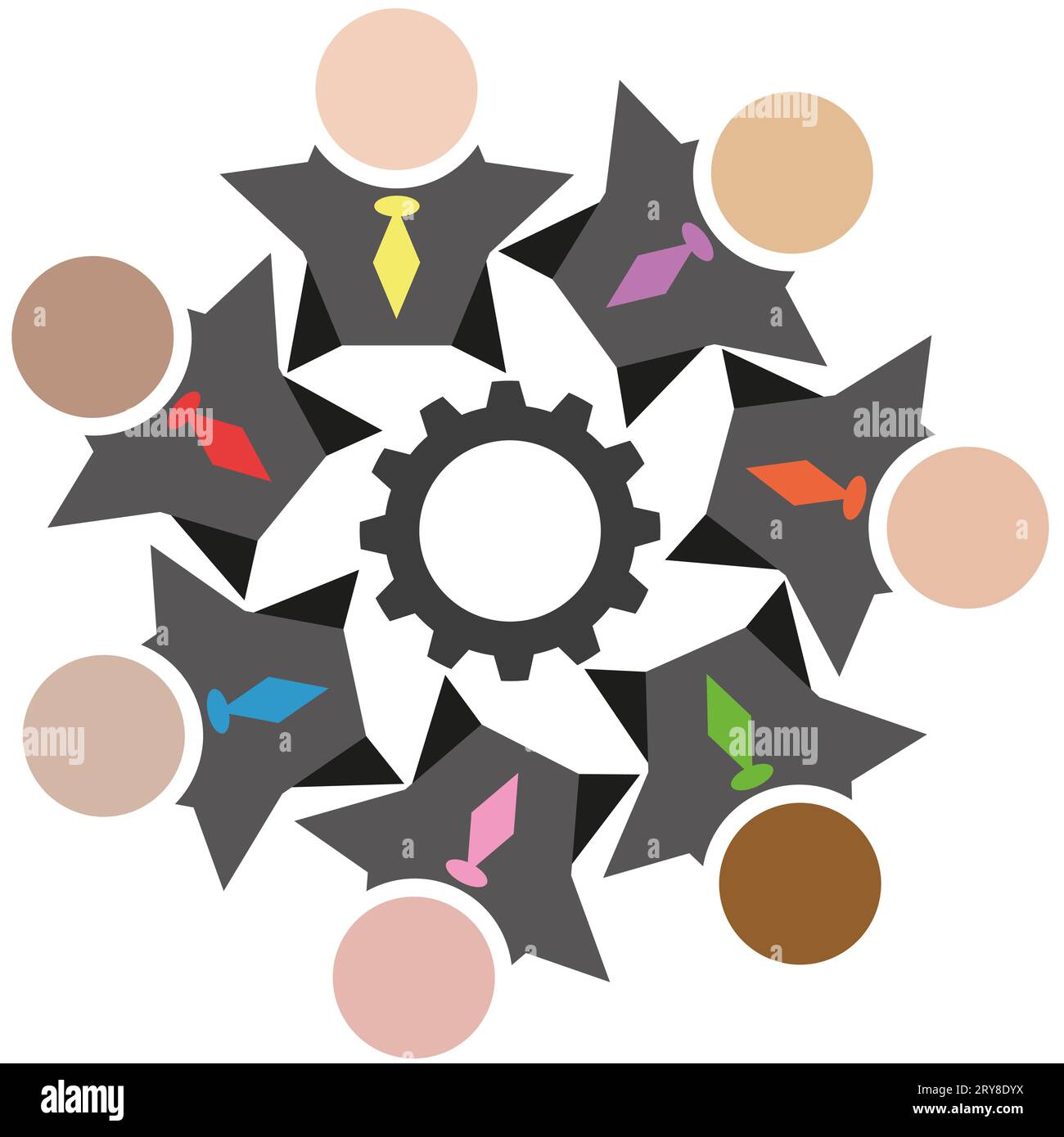 International business meeting Cut Out Stock Images & Pictures - Alamy