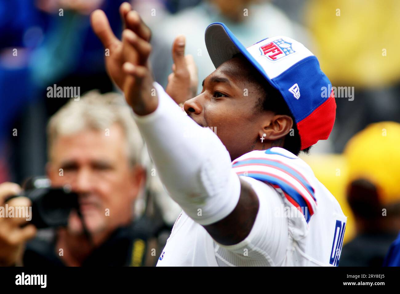 Buffalo Bills wide receiver Stefon Diggs (14) pictured after an NFL ...