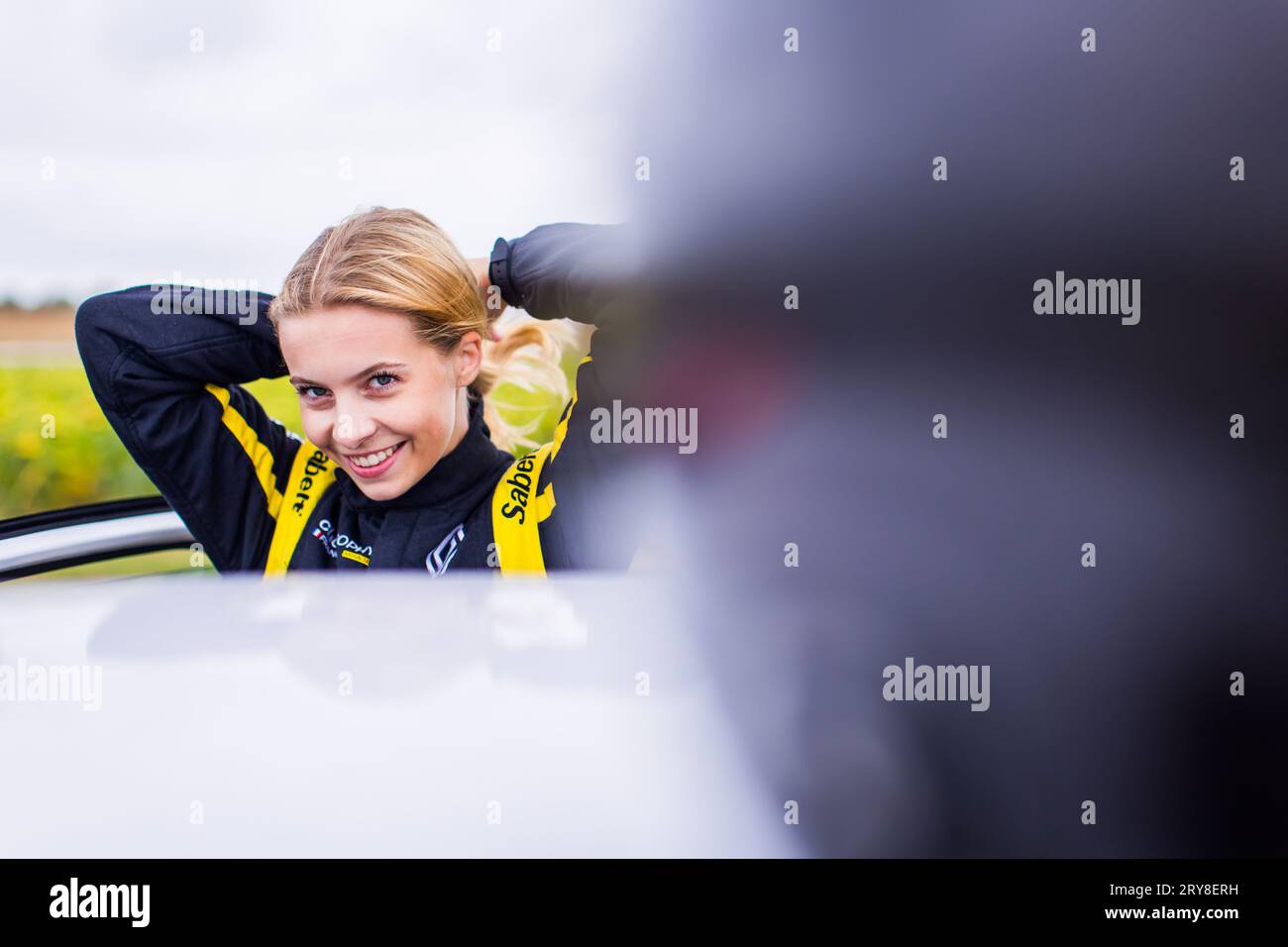 ROCHE Arthur, POTTIER Alizée, Renault Clio RS Line Rally5, portrait ...