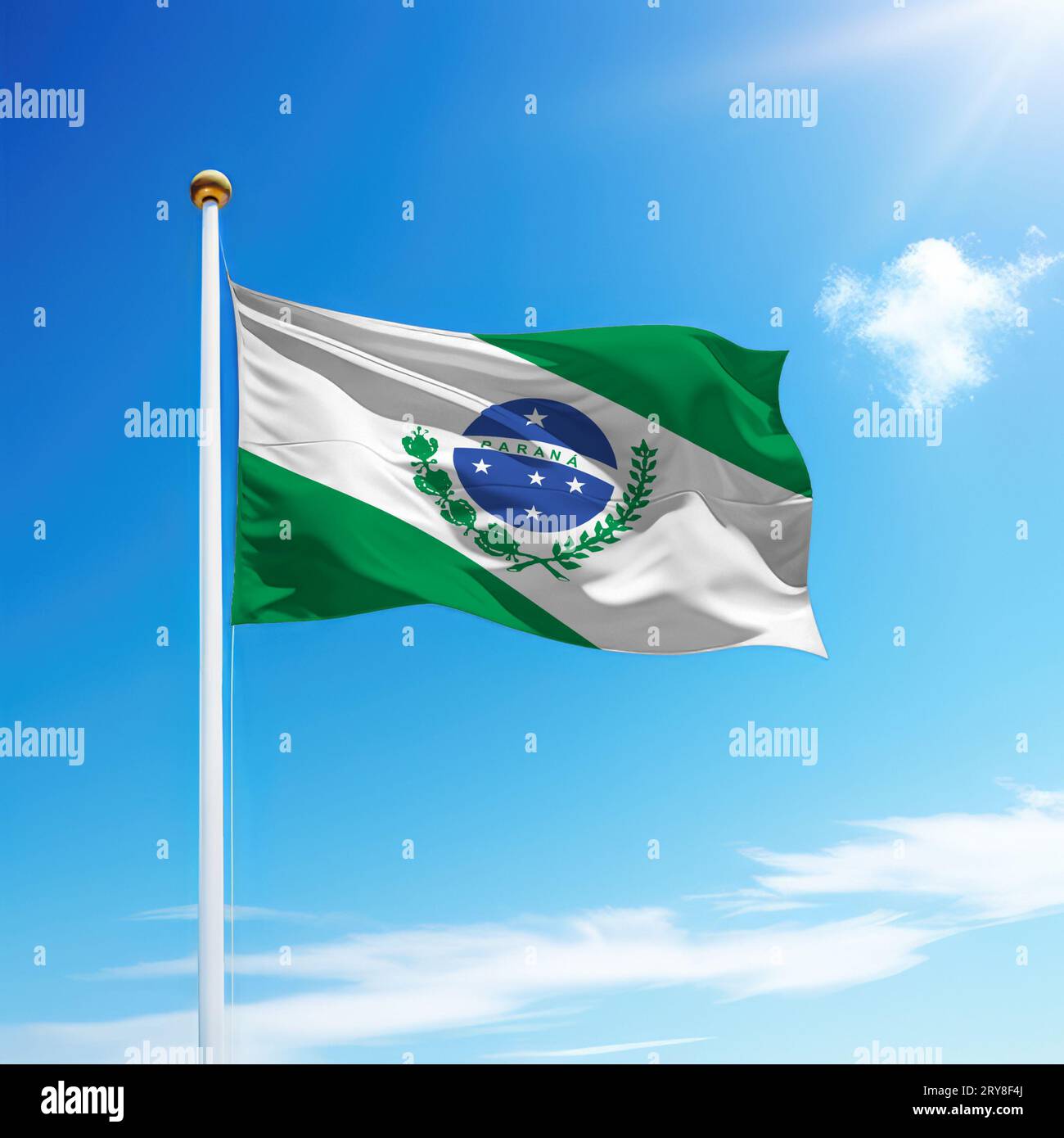 Parana flag hi-res stock photography and images - Alamy
