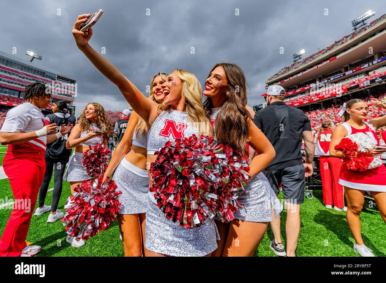 Lincoln, NE. U.S. 23rd Sep, 2023. Nebraska Cornhuskers Scarlets Dance ...