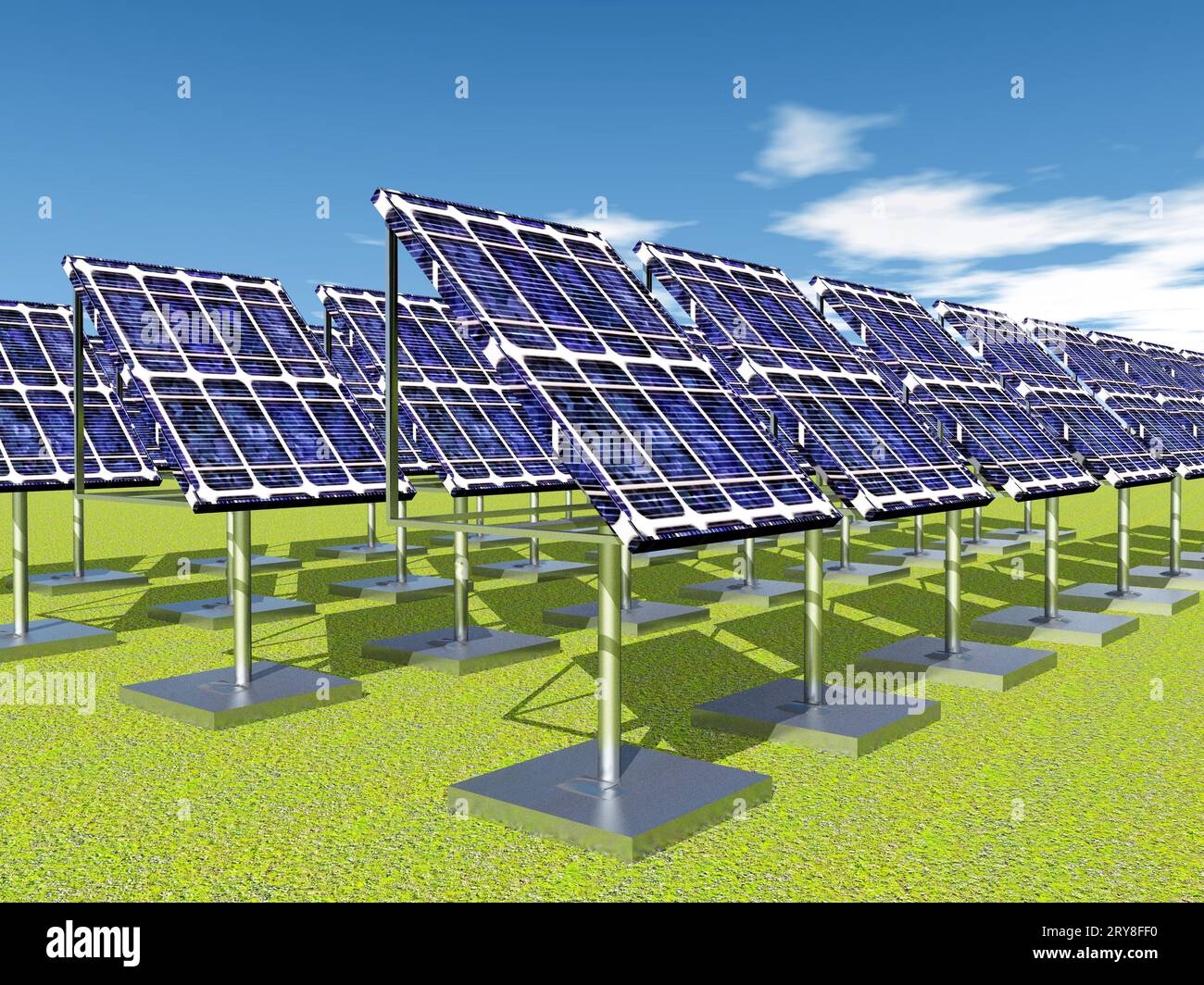 Photovoltaic power plant hi-res stock photography and images - Alamy