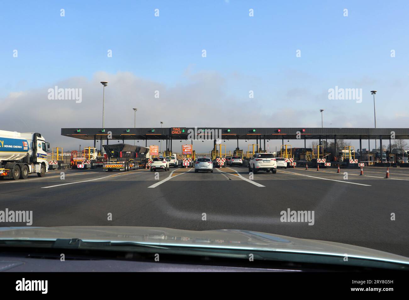 Toll gate hi-res stock photography and images - Alamy