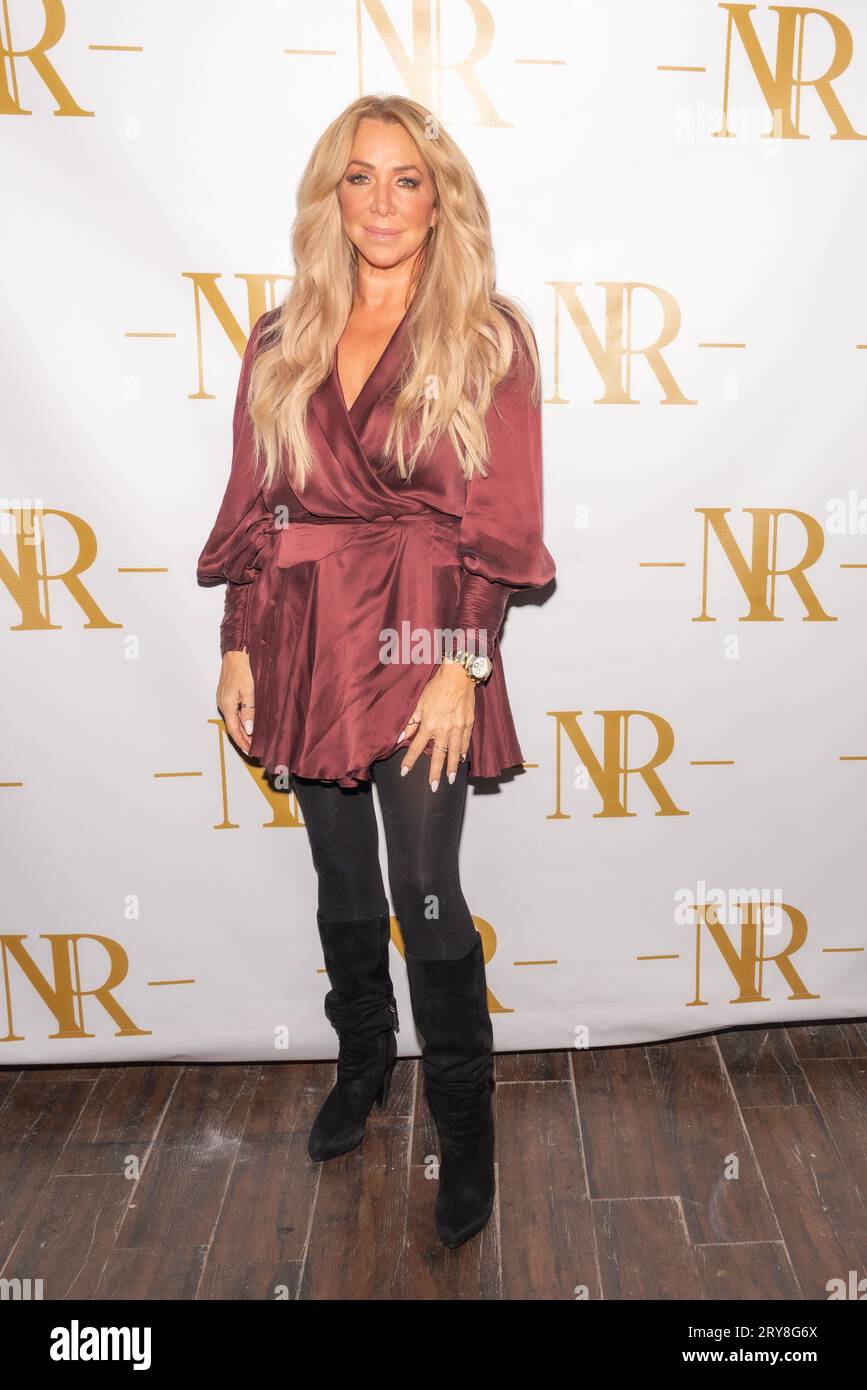 Anna Rothschild attends Speakeasy Restaurant The Newsroom grand opening ...