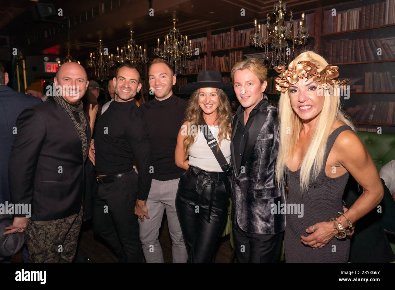 Guest, Robbie Fuhrer, guest guest, Marsin Mogielski and Luciana ...