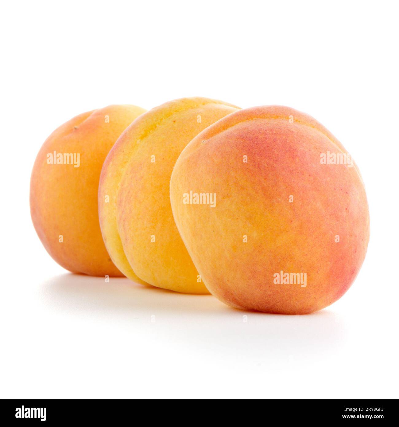 Three sweet organic peaches hi-res stock photography and images - Alamy