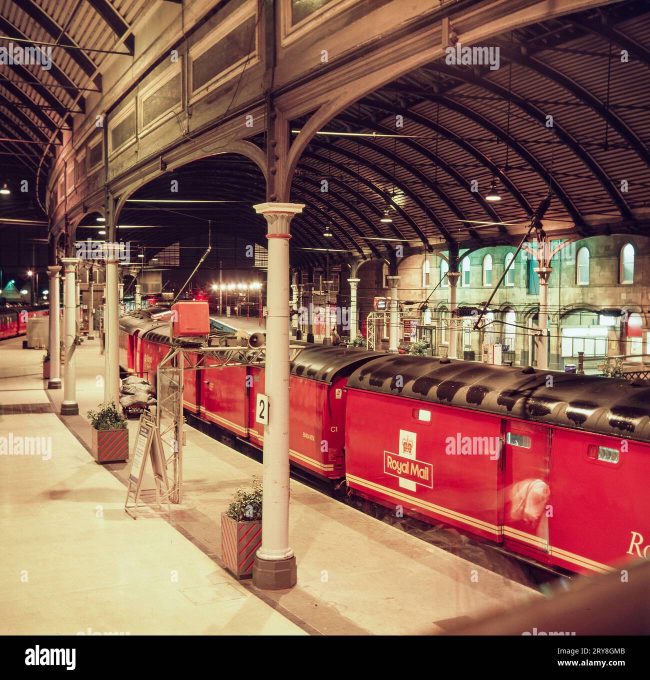 Travelling Post Office Train Stock Photo - Alamy