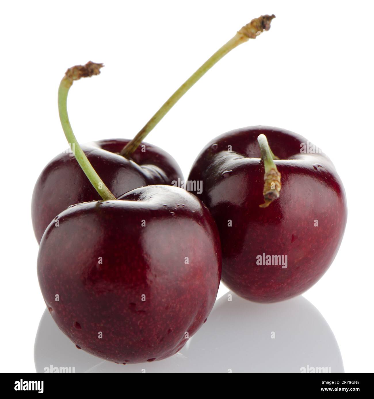Cherries together hi-res stock photography and images - Alamy