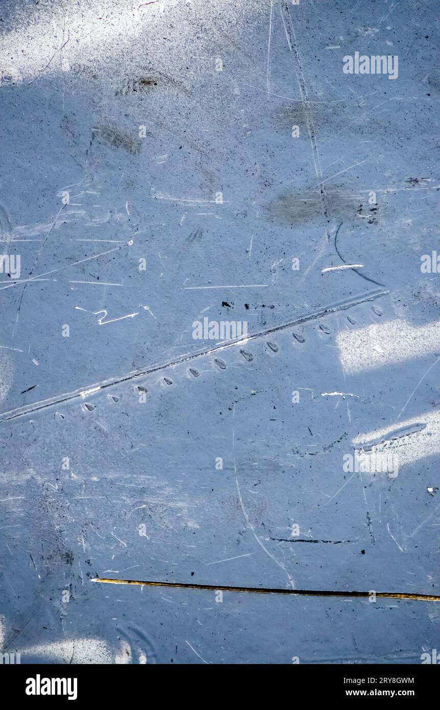 Scratched aluminum plate texture hi-res stock photography and images - Alamy