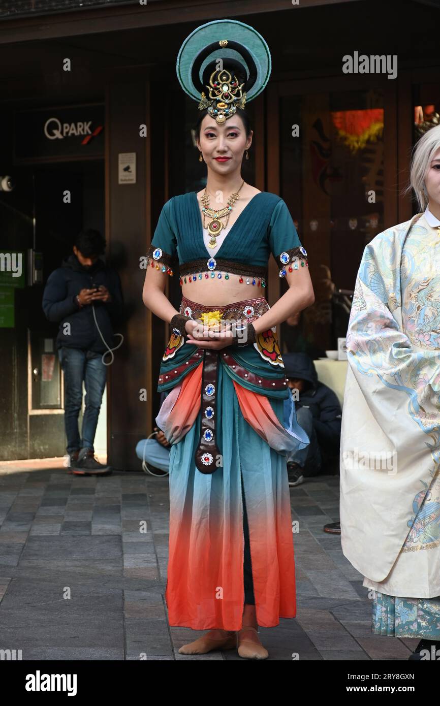 Chinatown London, UK. 29th Sep, 2023. London Chinatown, UK. Hangyu Zhou ...