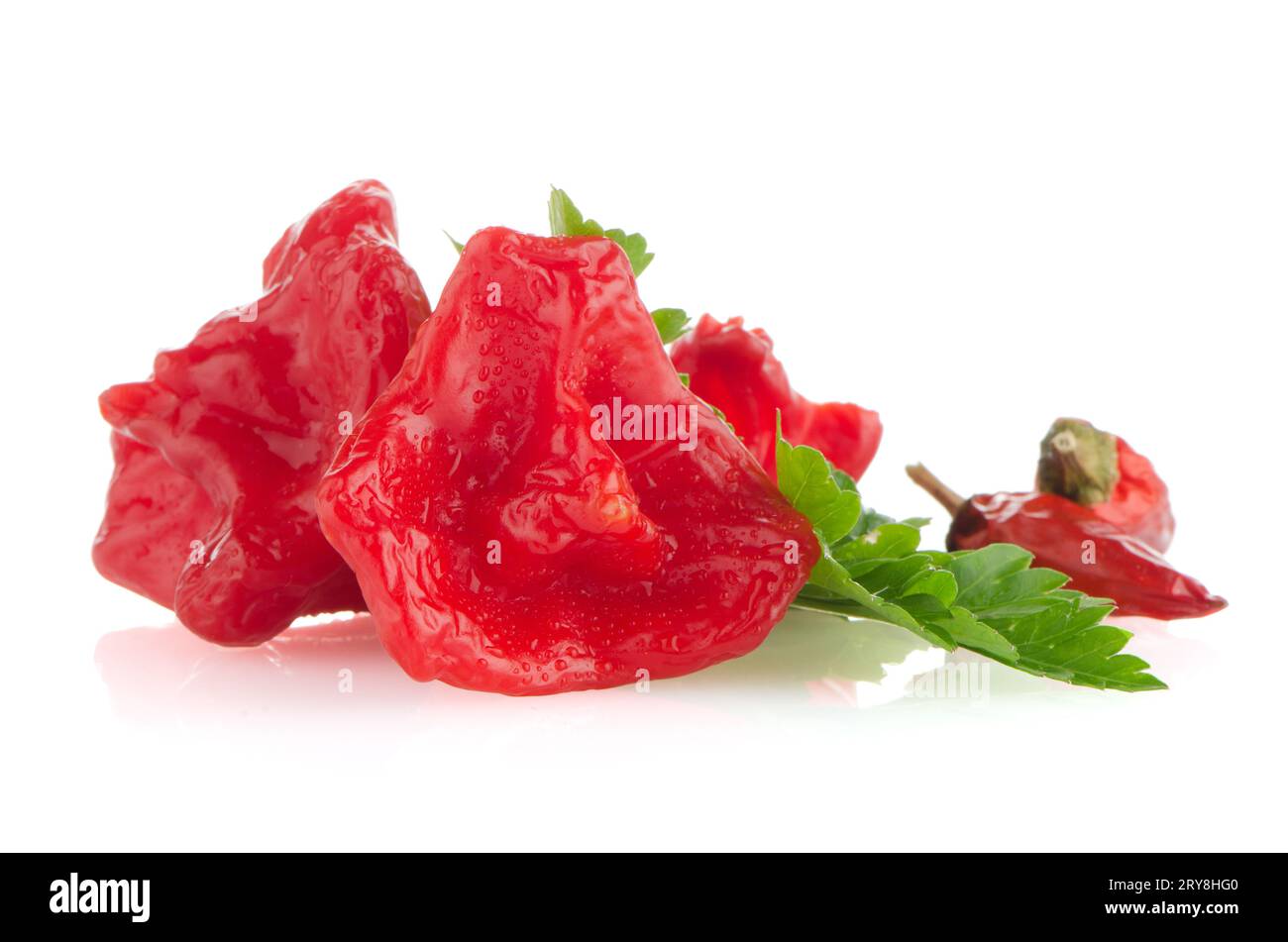 Vivid red portion hi-res stock photography and images - Alamy