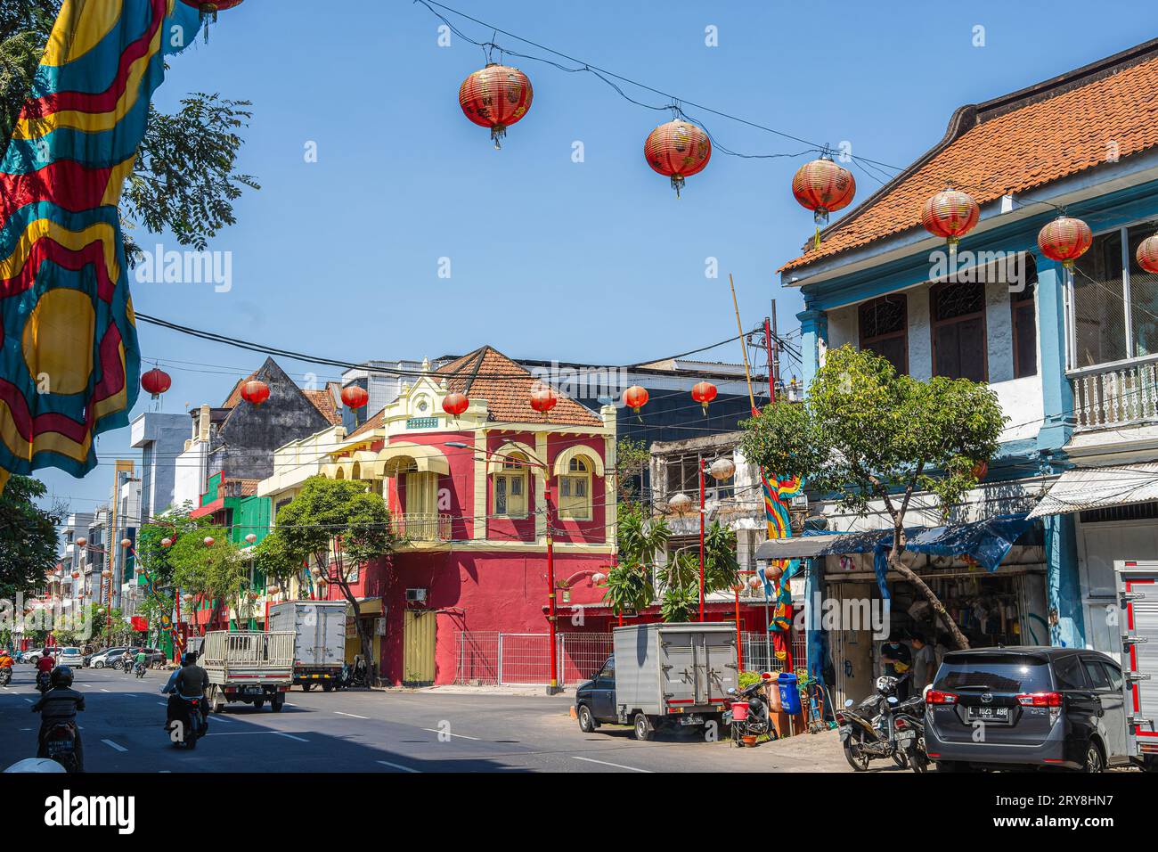 Surabaya Landmarks, Indonesia Stock Photo - Alamy