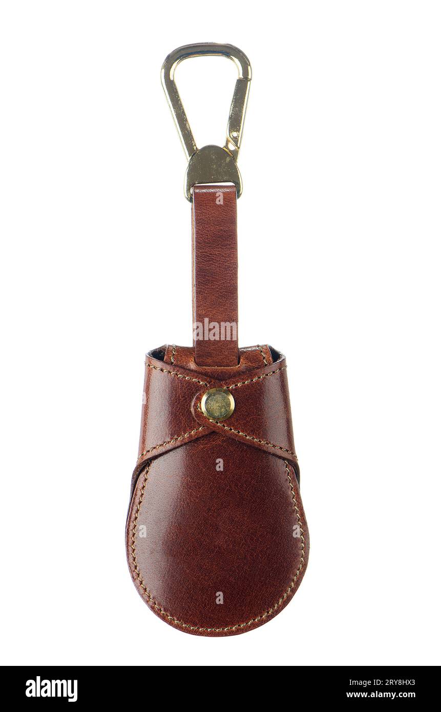 Leather key chain Stock Photo - Alamy