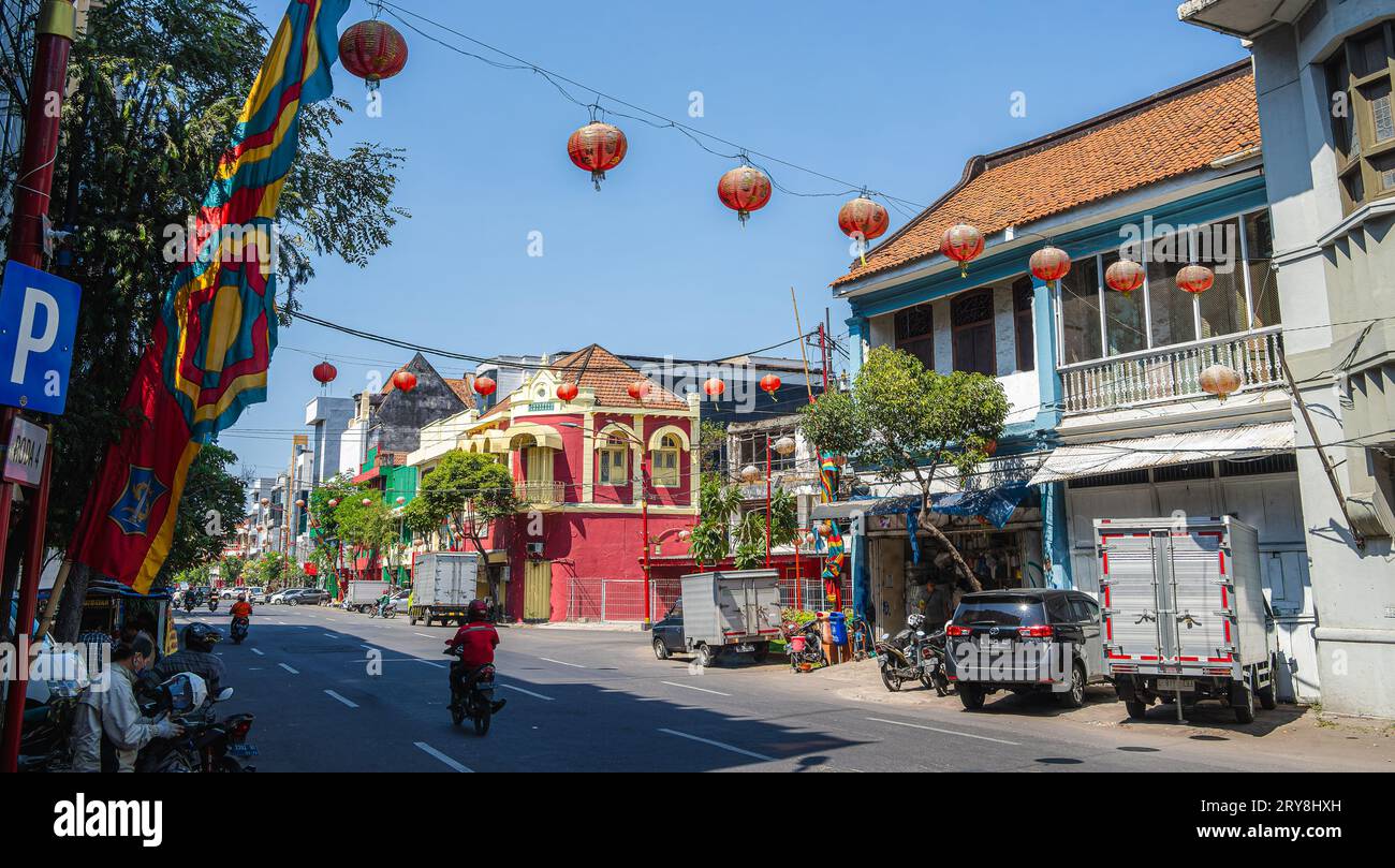 Surabaya Landmarks, Indonesia Stock Photo - Alamy