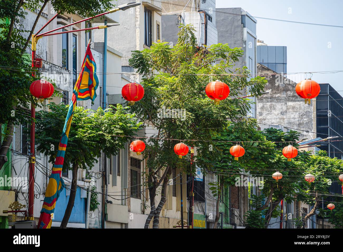 Surabaya Landmarks, Indonesia Stock Photo - Alamy