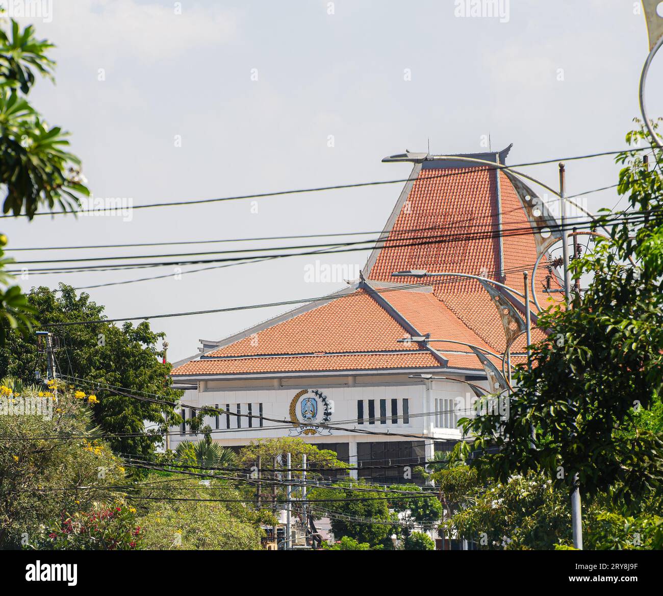 Surabaya Landmarks, Indonesia Stock Photo - Alamy