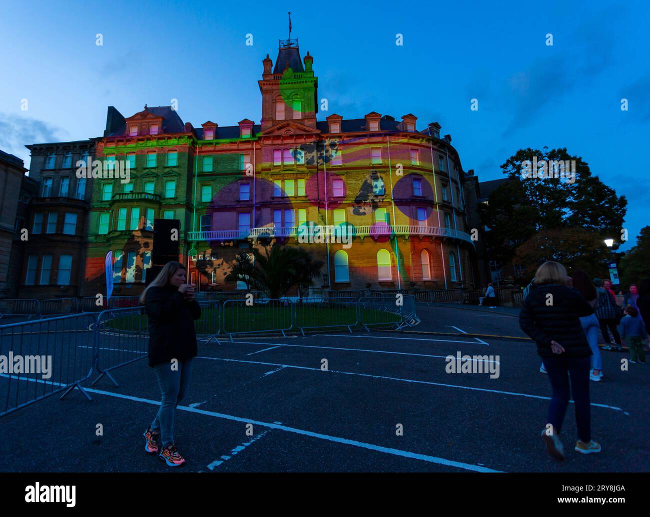 Bournemouth, Dorset, UK. 29th September 2023. Crowds flock to the Civic ...