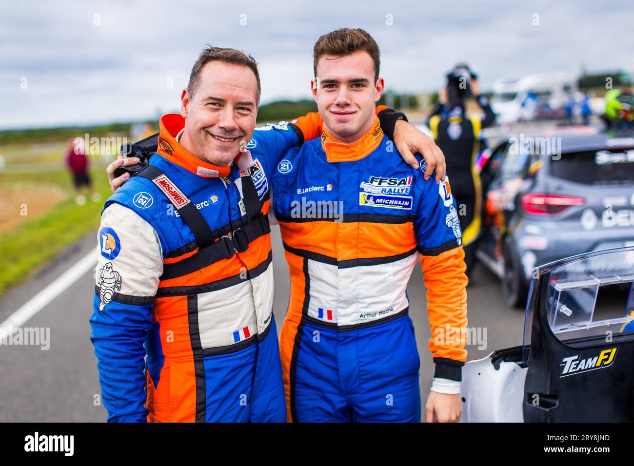 ROCHE Arthur, POTTIER Alizée, Renault Clio RS Line Rally5, ROCHE Pierre ...