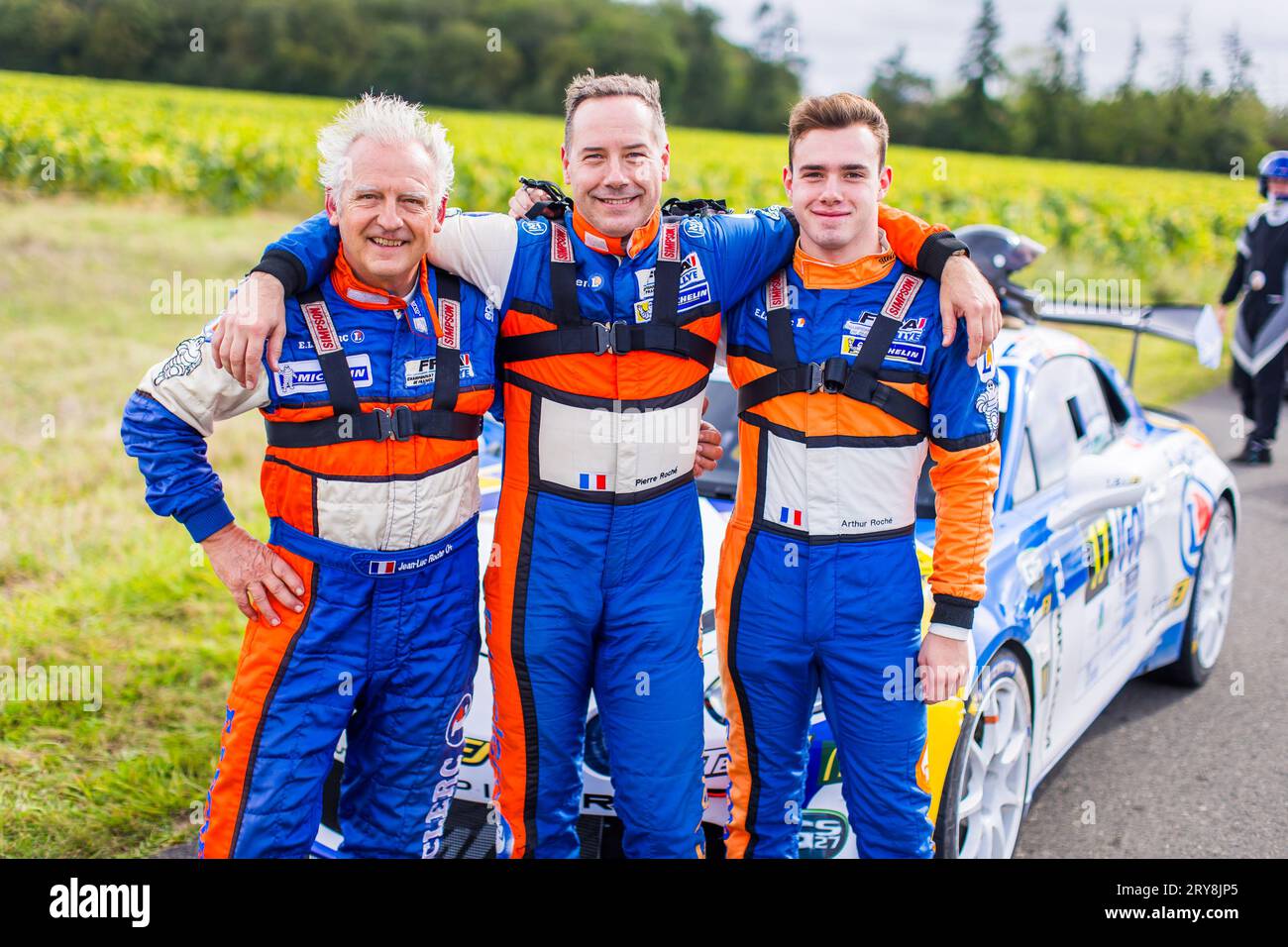 ROCHE Arthur, POTTIER Alizée, Renault Clio RS Line Rally5, ROCHE Jean ...