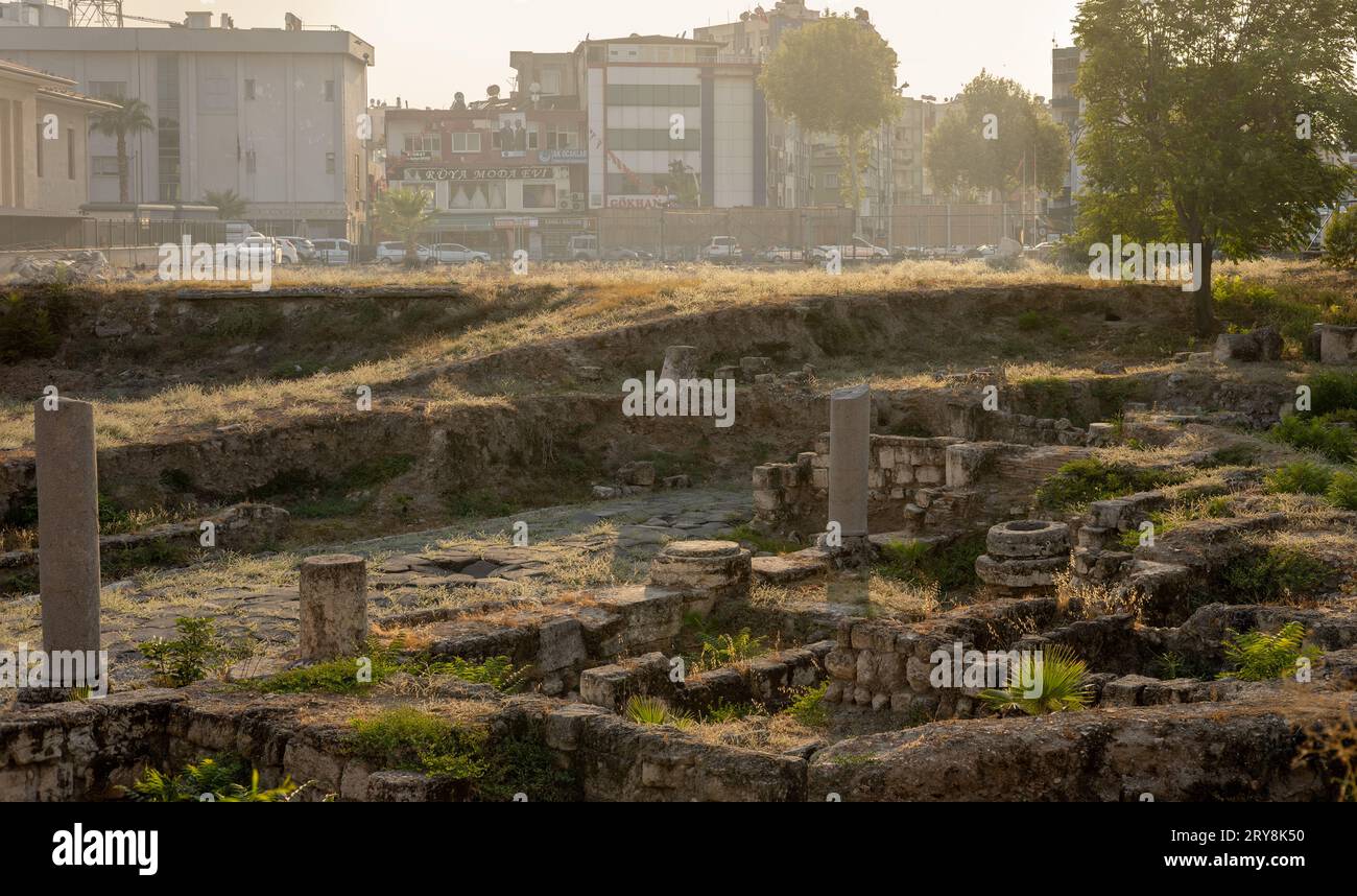 Ancient ruins in Tarsos, Turkey Stock Photo - Alamy