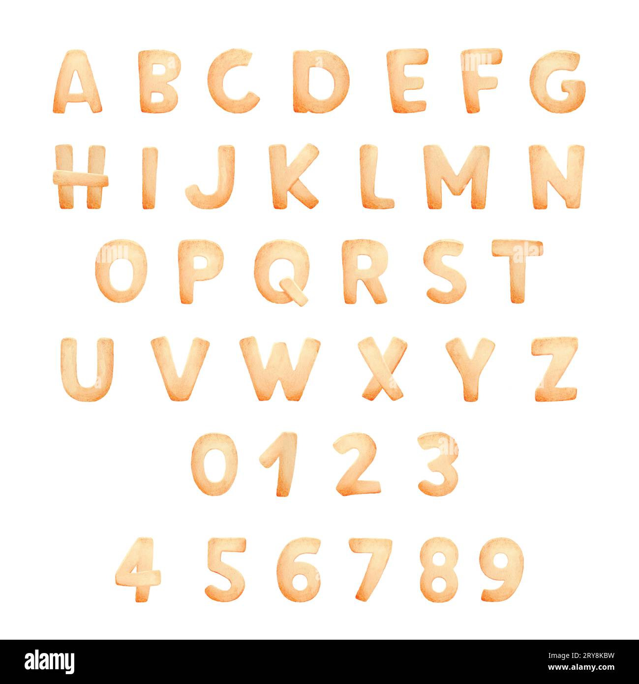 Numbers letters background hi-res stock photography and images - Alamy