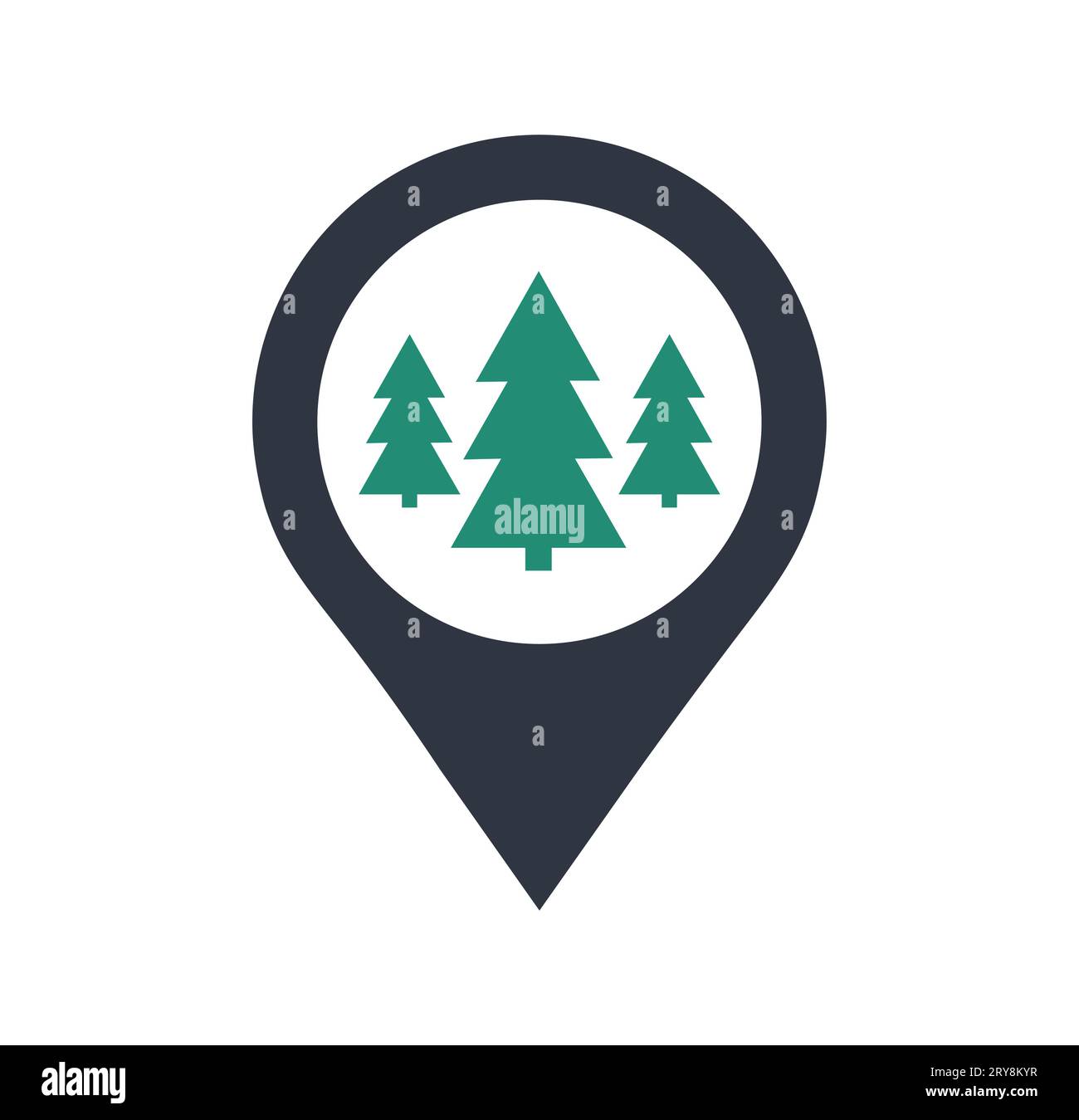 Mark forest Stock Vector Images - Alamy