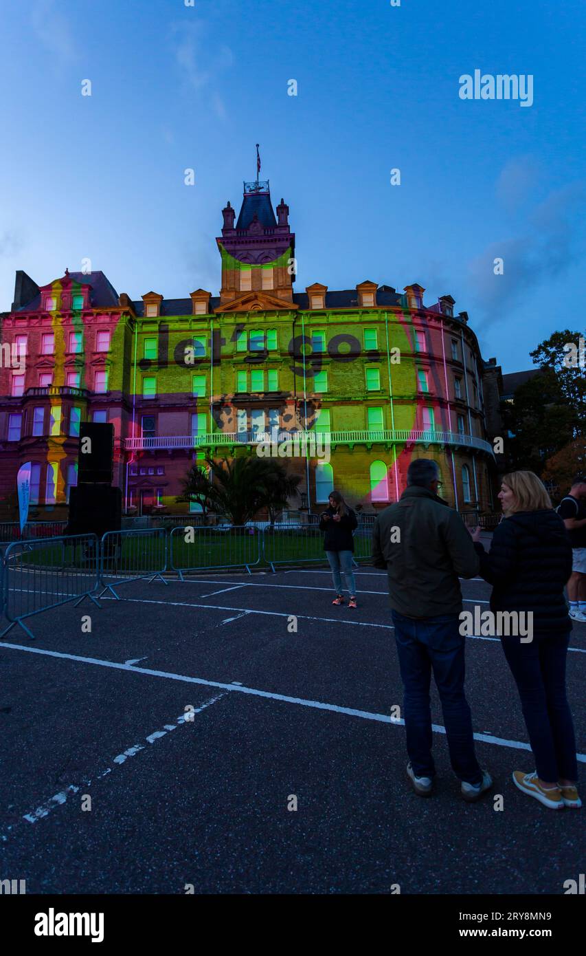 Bournemouth, Dorset, UK. 29th September 2023. Crowds flock to the Civic ...
