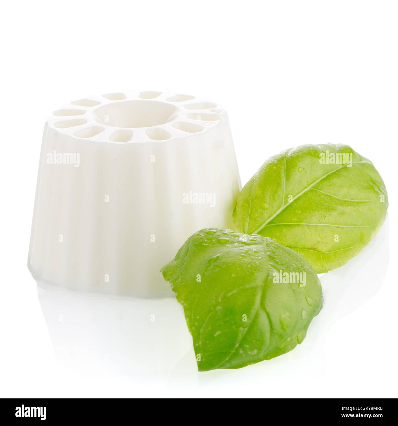 Fresh soft white cheese Cut Out Stock Images & Pictures - Alamy