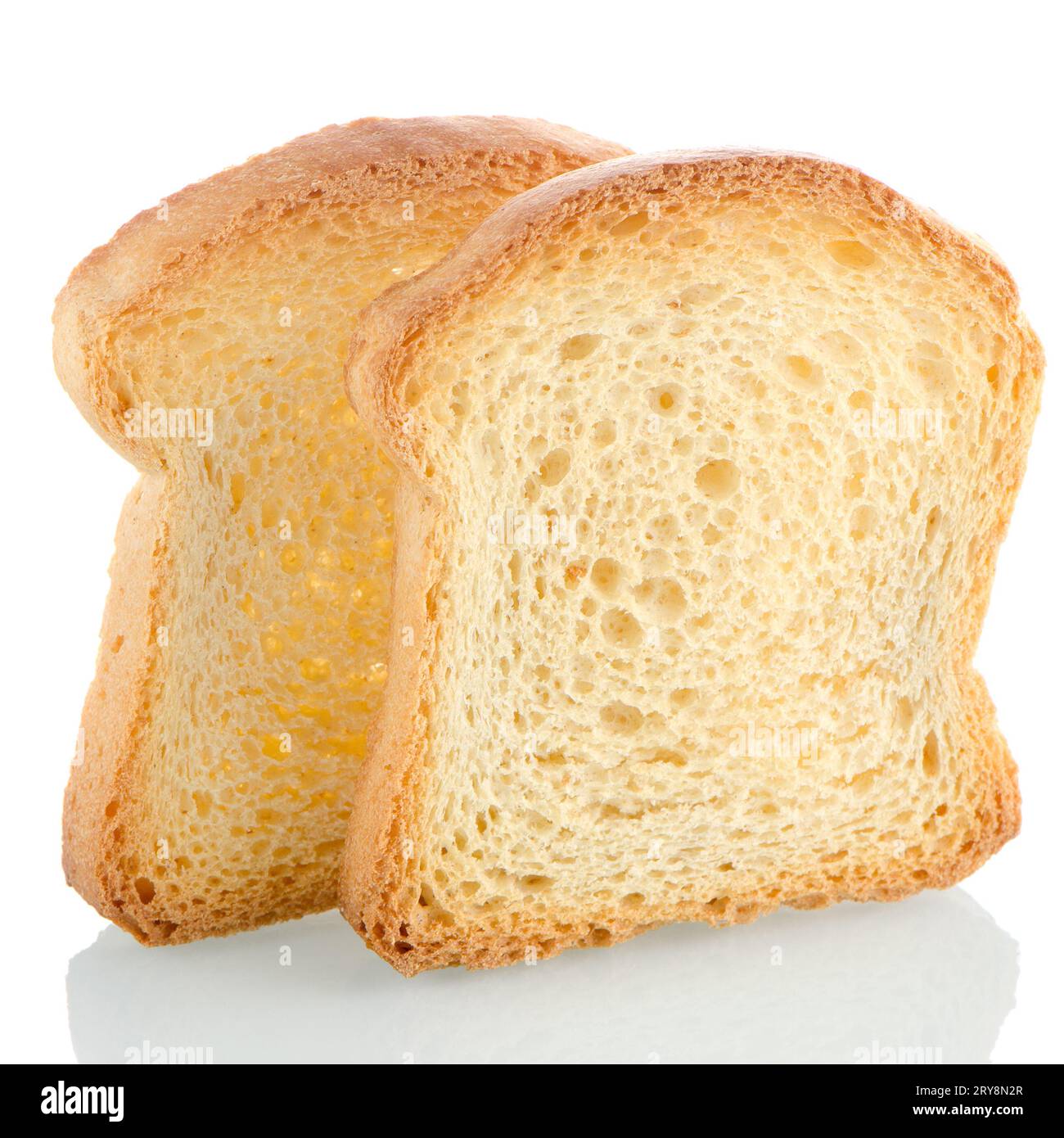 Golden brown toast Stock Photo - Alamy